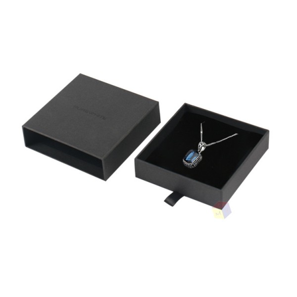 Quality Eco Friendly Custom Cardboard Jewelry Gift Boxes Portable With Foam Insert for sale