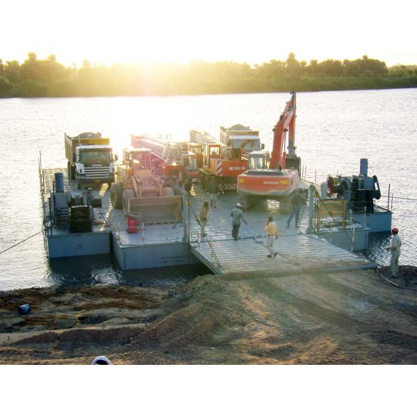 Quality Temporary Floating Pontoon Bridge Dock Floating Water Bridge for sale