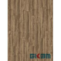 Quality Waterproof Click Luxury SPC Flooring Plank Knife Grain Oak Dark Brown LS-W8002 for sale