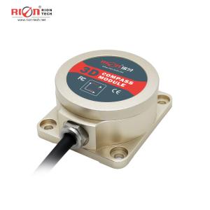 Quality HCM380 3 Axis Magnetic Fluxgate Tilt Meter For Measuring Pitch Roll Heading for sale