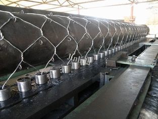Quality 3 Cross Galvanized Automatic Oil System Hexagonal Wire Mesh Machine for sale