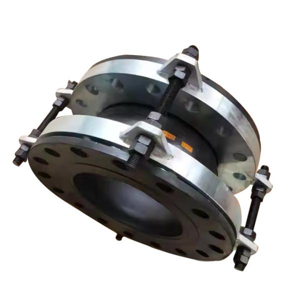 Quality PN40 EPDM Rubber Expansion Joint Flange Compensator Flexible Fully Sealed for sale