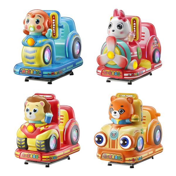 Quality Playfun Coin Operated Kiddie Rides Amusement game machine for sale