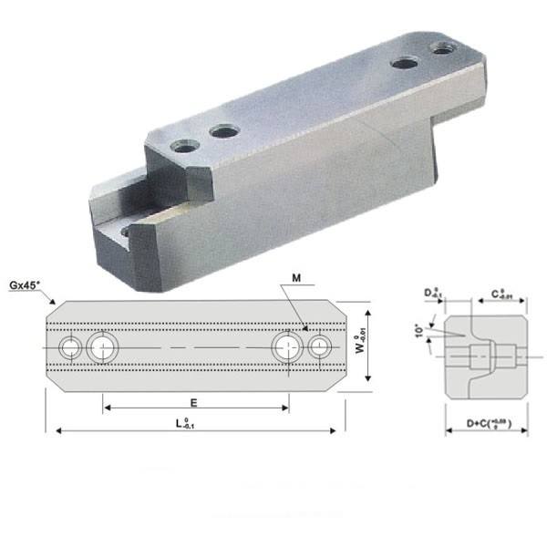 Quality DME Hasco Locating Block Taper Lock Set For Vehicle Mould for sale
