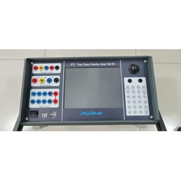 Quality In Built PC Four Phase Three Phase Protection Relay Test Equipment LCD Display for sale