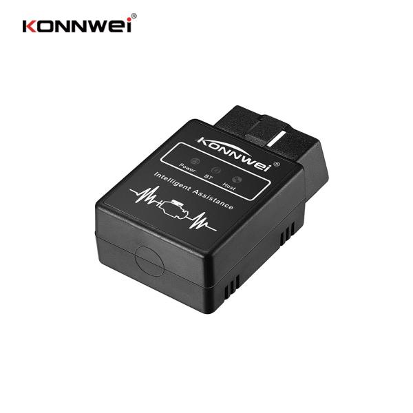 Quality Bluetooth Konnwei OBD2 Scanner Car Engine Fault Code Reader Android for sale
