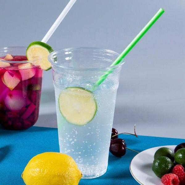Quality Industrial Beverage 180ml Transparent Biodegradable PLA Disposable Plastic Cup for sale