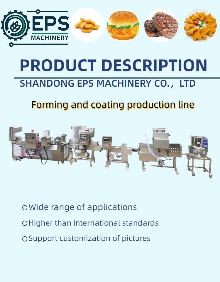 Automatic Battering &amp; Breading Machine Food Processing Line
