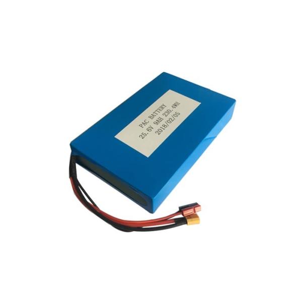Quality 25.6V 9Ah Light Weight Deep Cycle LiFePO4 Battery 25A Discharge for Portable Power for sale