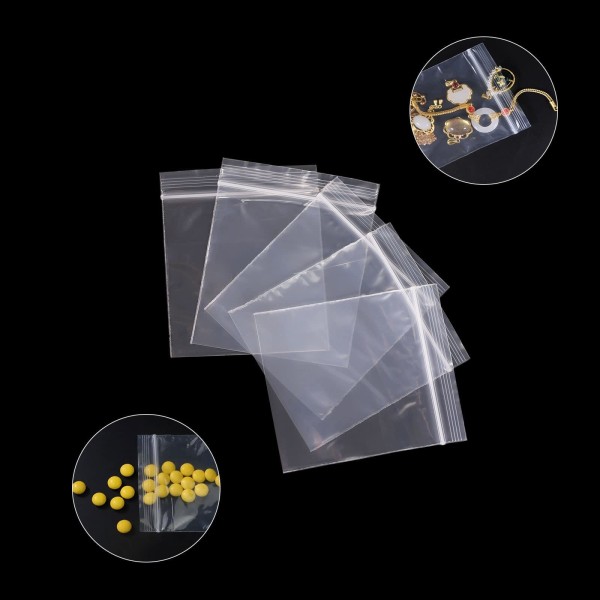 Quality Custom Logo Compostable Zipper Bag Transparent Plastic Packaging for Easy Open Polybag for sale