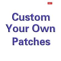 Quality Custom Embroidered Patches for Clothing Iron-On Style Twill Fabric/100% for sale