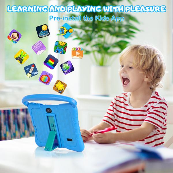 Quality Android Tablets 2GB RAM 16GB 32GB ROM Kids Educational Learning 7 inch Tablet PC for sale