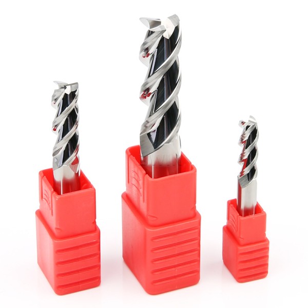 Quality High Hardness Flat End Mill 3 Flutes Uncoated For Machine Center for sale