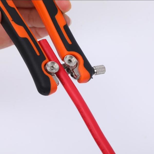 Quality HRC62 Universal Tang Wire Connector Pliers Strippers Handheld Quick Stripper for sale