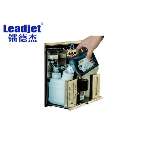 Quality Plastic Bag Expiry Date Inkjet Coding Machine / Industrial Continuous Inkjet for sale