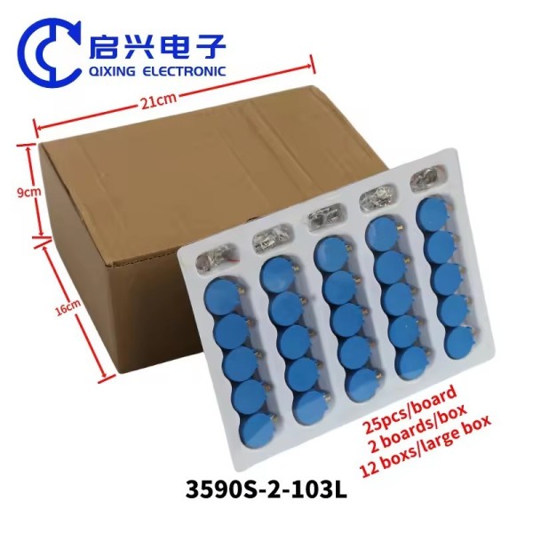 Quality Customizable 3590S-2-103L Wirewound Potentiometer for Various Electronic for sale
