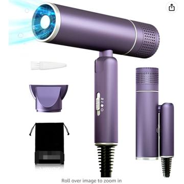 Quality Lightweight 1400w High Speed Hair Dryer Compact Water Cooling Spindle for sale
