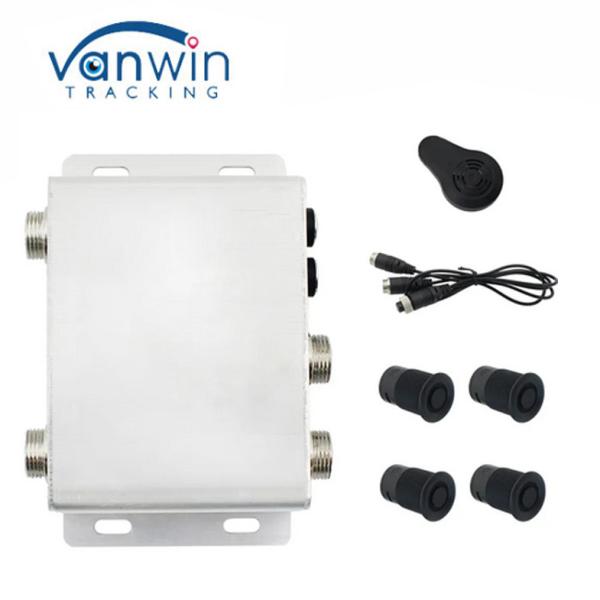 Quality Truck Bus Auto Car Reverse Aid Backup Digital Radar Detector AI MDVR With 4 Sensor Kits for sale