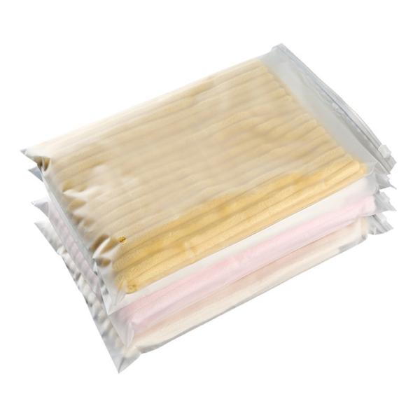 Quality Recyclable Waterproof Transparent Package Custom Plastic Zip Bags With Logo for sale