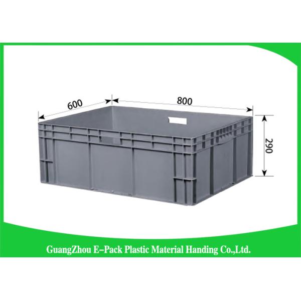 Quality Heavy Duty Plastic Boxes Long Service Life , Large Plastic Storage Containers PP for sale