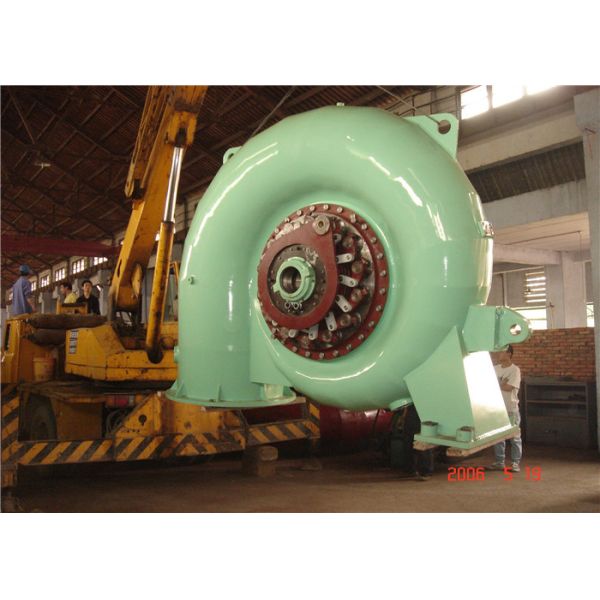 Quality Franci Type 1mw Hydro Turbine Generator , Hydroelectric Water Turbine Low Head for sale