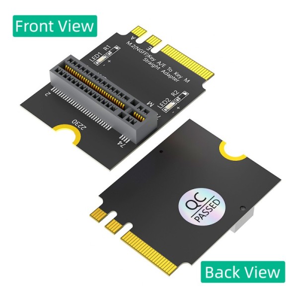 Quality NGFF (M.2) Key-M Nvme SSD To NGFF (M.2) Key A / E Adapter Enhance Your System for sale