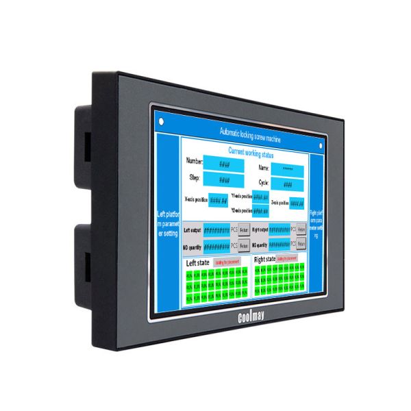 Quality 4 Wire Resistive Panel HMI Touch Screen Panel LED Backlight Support MODBUS for sale