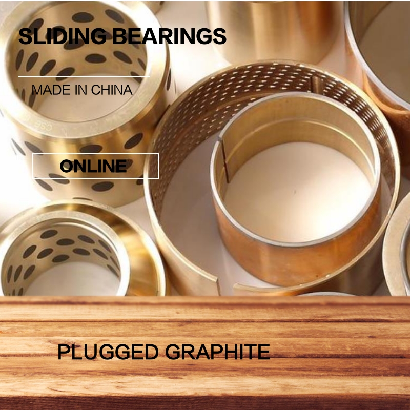 graphite plugged bronze bushing