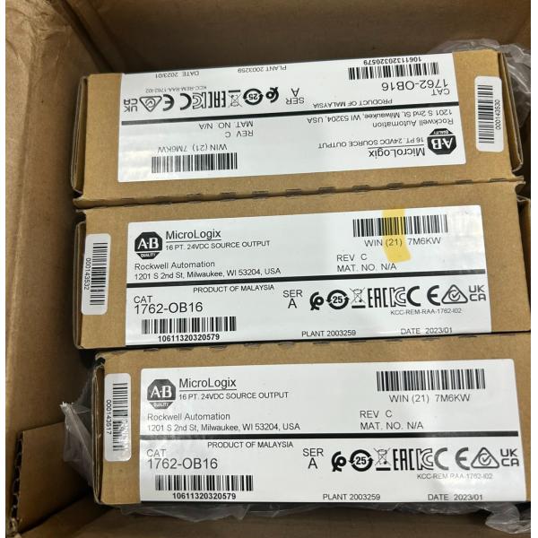Quality Allen Bradley 1762-OB16 MicroLogix Module PLC For Industrial Automation Systems for sale