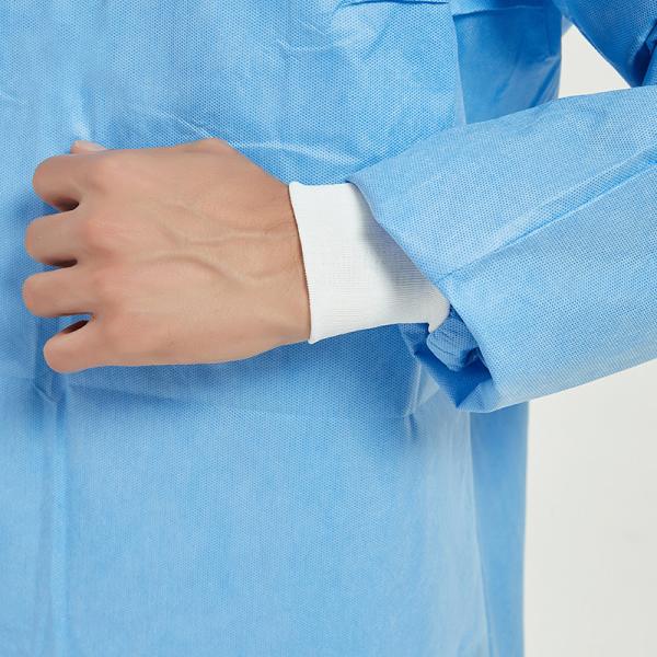 Quality Safety Protection Smms Disposable Reinforced Surgical Gown S-5XL for sale