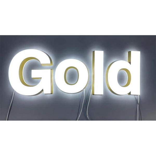 Quality Led Light Box Panel Led Signs Company Names Back Light Up Letters Sign for sale