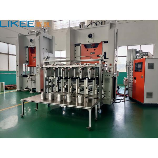 Quality 6 Cavities  380v 50Hz Silver Aluminium Foil Plate Making Machine for sale