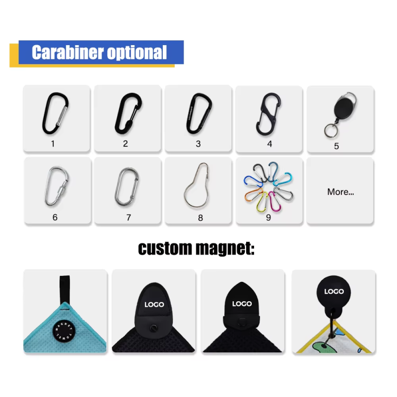 Quality Digital Print Sublimation beach Microfiber Waffle Golf Towel Custom Logo for sale