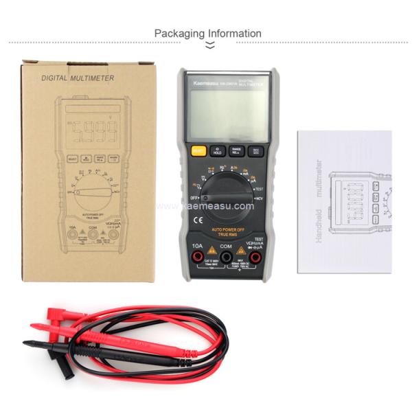Quality Kaemeasu 01A 6000 Counts Digital Multimeter Clamp Meter OEM ODM for sale