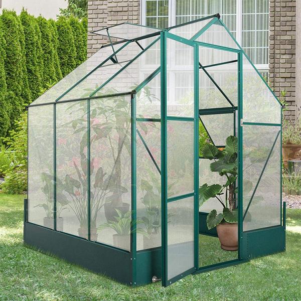 Quality Clear Polycarbonate Sheet Greenhouse Plastic Shed Agricultural Garden Greenhouse for sale
