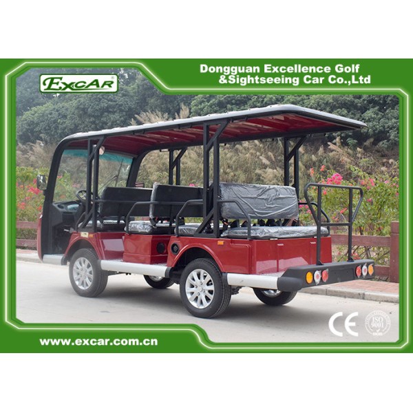 Quality 11 Seats Electric Sightseeing Bus 4 Wheel Electric Shuttle Car for sale