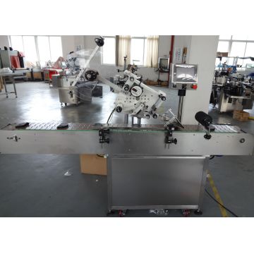 Quality Automatic Flat Top And Bottom Labeler Applicator Machine For Bottles 700W for sale