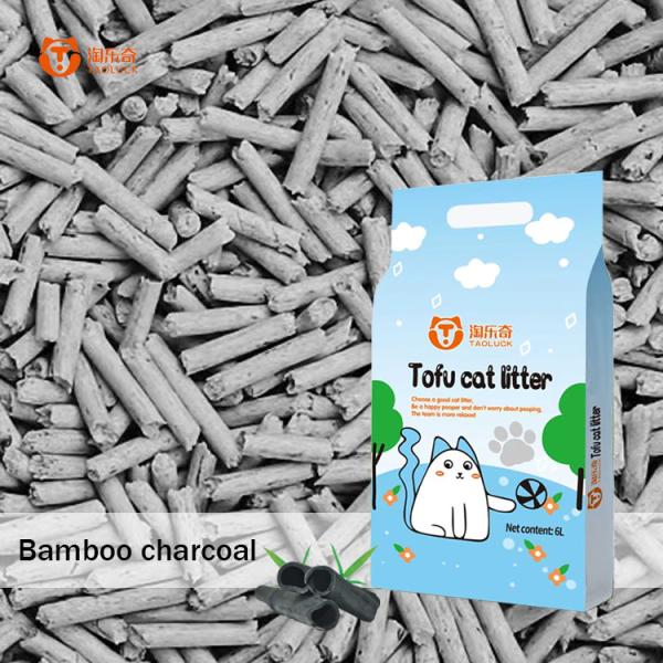 Quality Grey Flushing Cat Litter Customization Dustless Cat Litter OEM for sale
