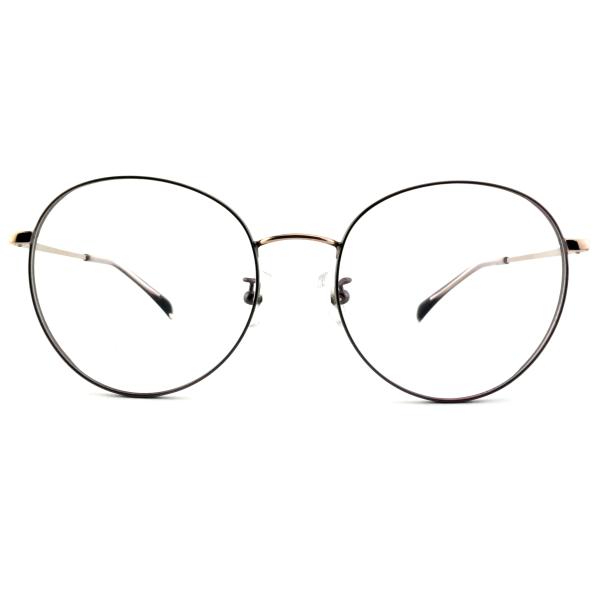 Quality FM2597 Durable Lightweight Metal Spectacles Frames Unisex Optical Round Eyewear for sale