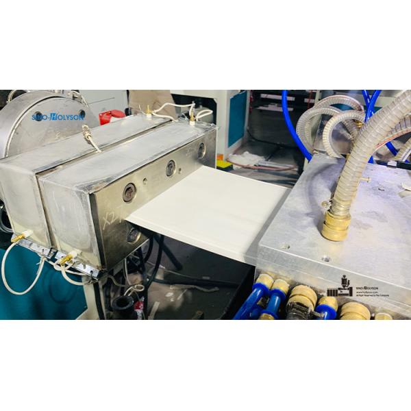 Quality 38CrMoALA Plastic Extrusion Production Line For PVC WPC Panel By Sino Holyson for sale
