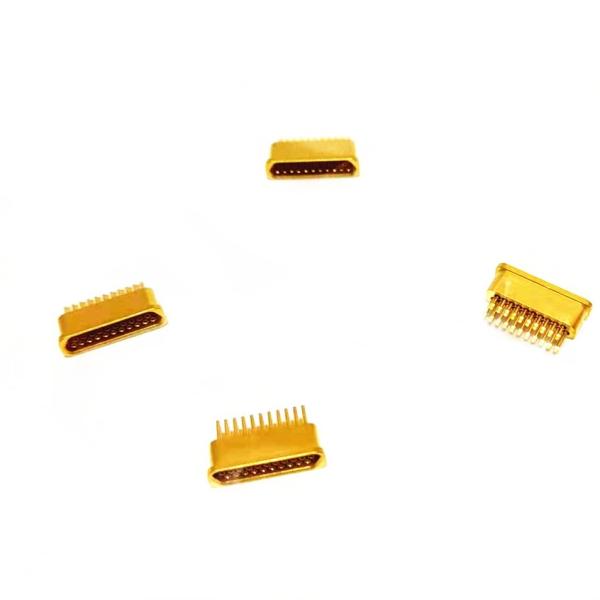 Quality Aluminum Alloy Hermetic Socket J30J Series Connector Gold Plating for sale