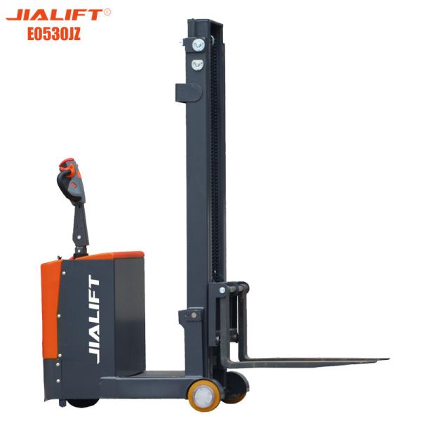 Quality Pedestrian Electric Counterbanlanced Stacker Lifting 3000mm 500kg for sale