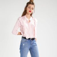 Quality Fashion Stripe Blouses For Ladies for sale