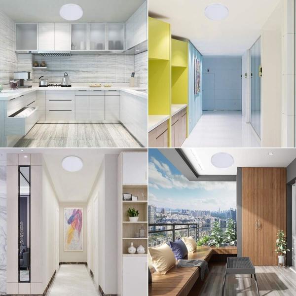 Quality 15W LED Ceiling Light with Microwave Motion Sensor Easy to Install and Touch for sale