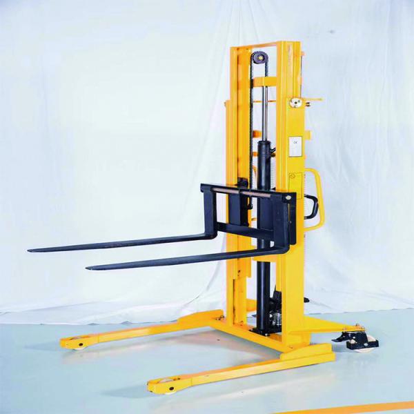 Quality Lifting Height 1600mm 1000kgs Manual Pallet Stacker for sale