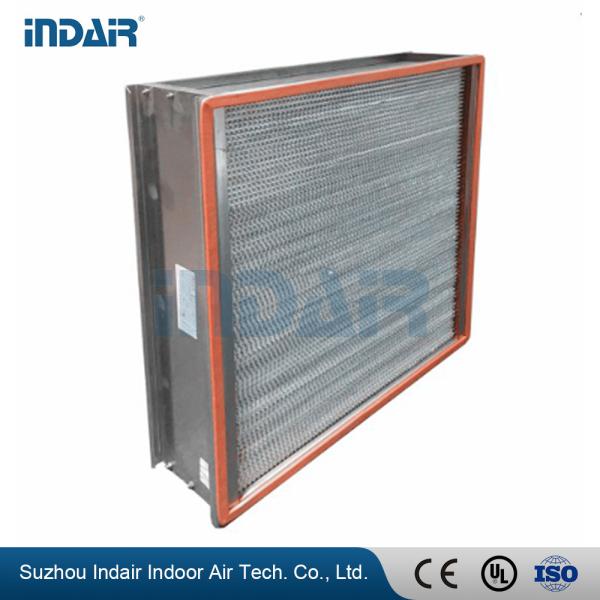 Quality H13 Heat-Resistant Clean Room HEPA Filters , HEPA Air Filter 450Pa Final Pressure Drop for sale