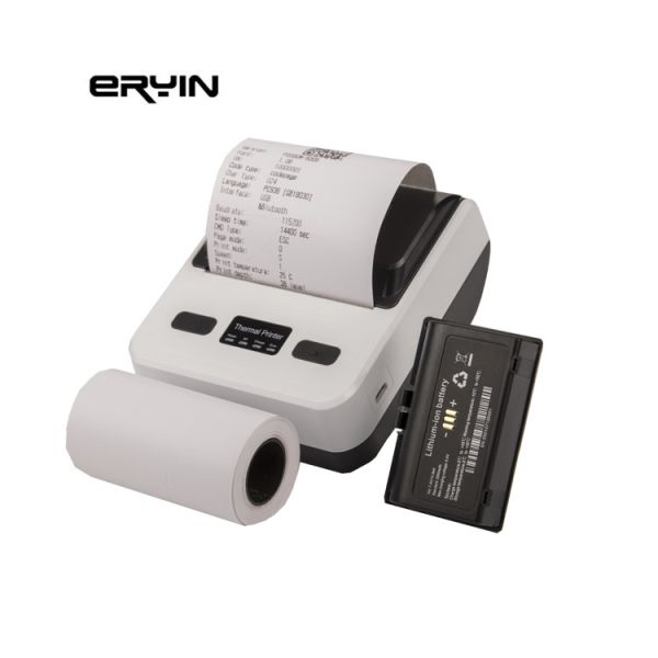 Quality Portable 80mm Wifi Bluetooth Printer for Receipt Terminal Black Print Speed 70-90mm/s for sale