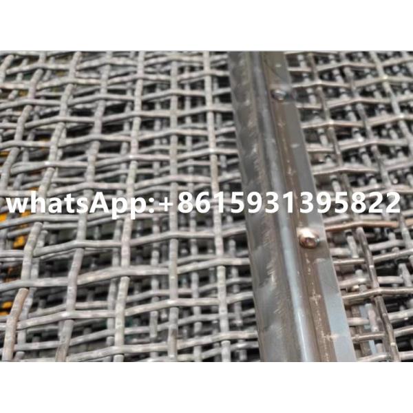 Quality Wire Aggregate 0.5mm Quarry Screen Mesh Double Crimped for sale