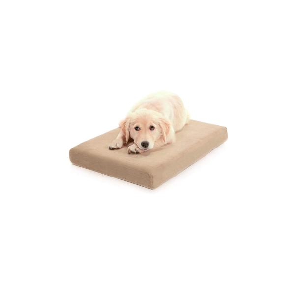 Quality 38in Large Memory Foam Dog Bed 8in Cooled Therapeutic Dog Bed for sale