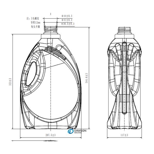 Quality S136 Blow Molding Machine Mold Plastic Bottle Mould for sale